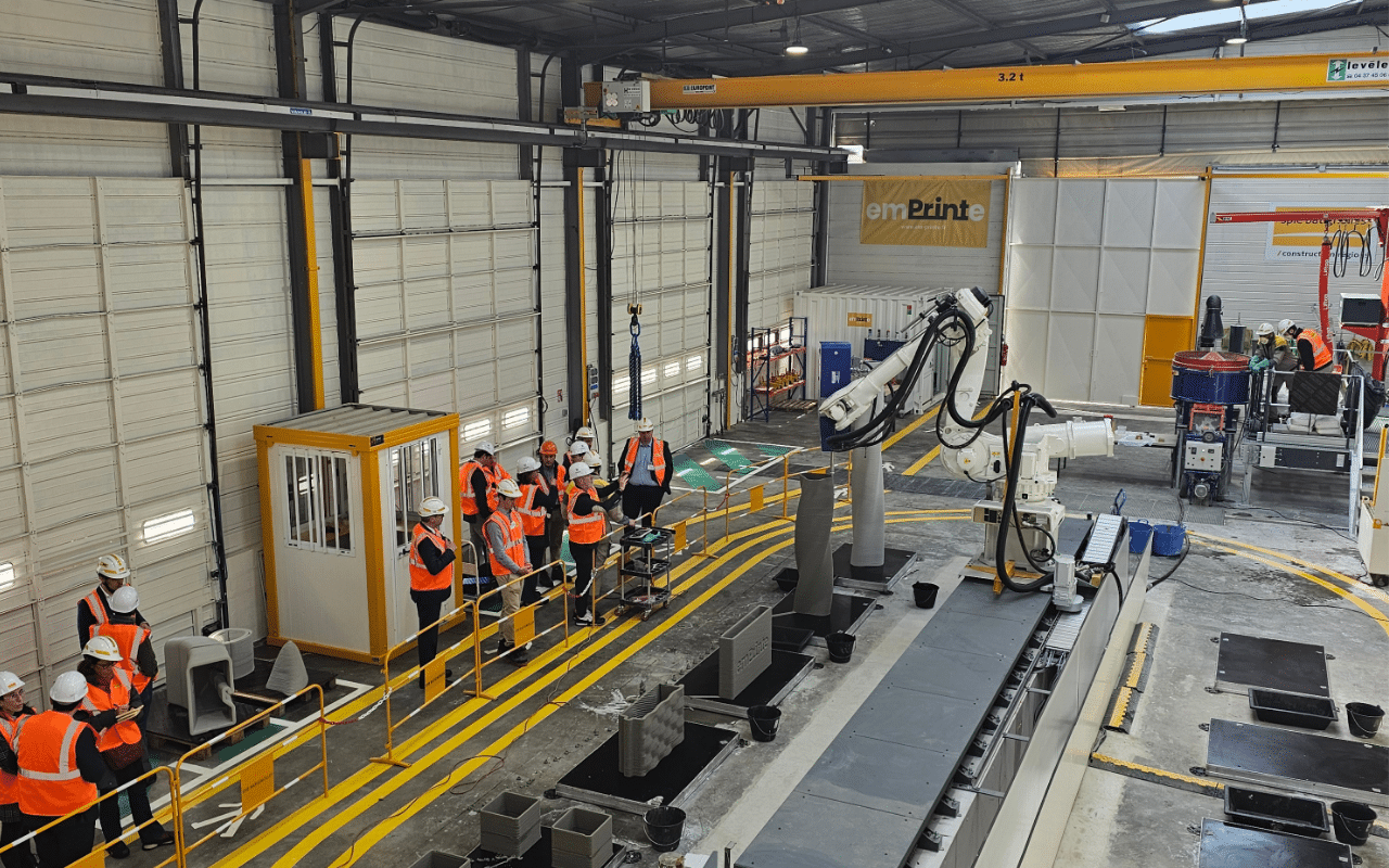 A Tour of SPIE Batignolles' 3D Concrete Printing Workshop