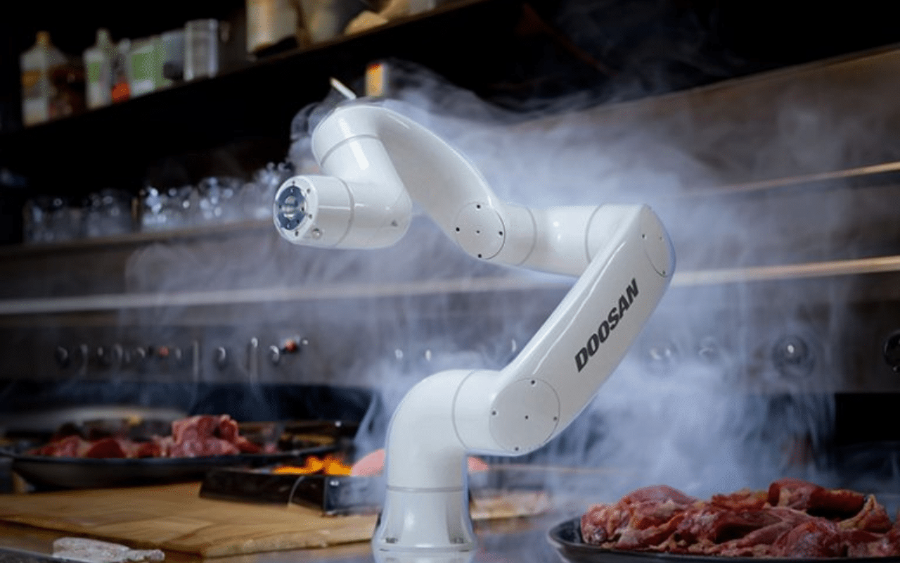 Doosan Robotics' New E-0509 Cobot Designed for the Food and Beverage ...