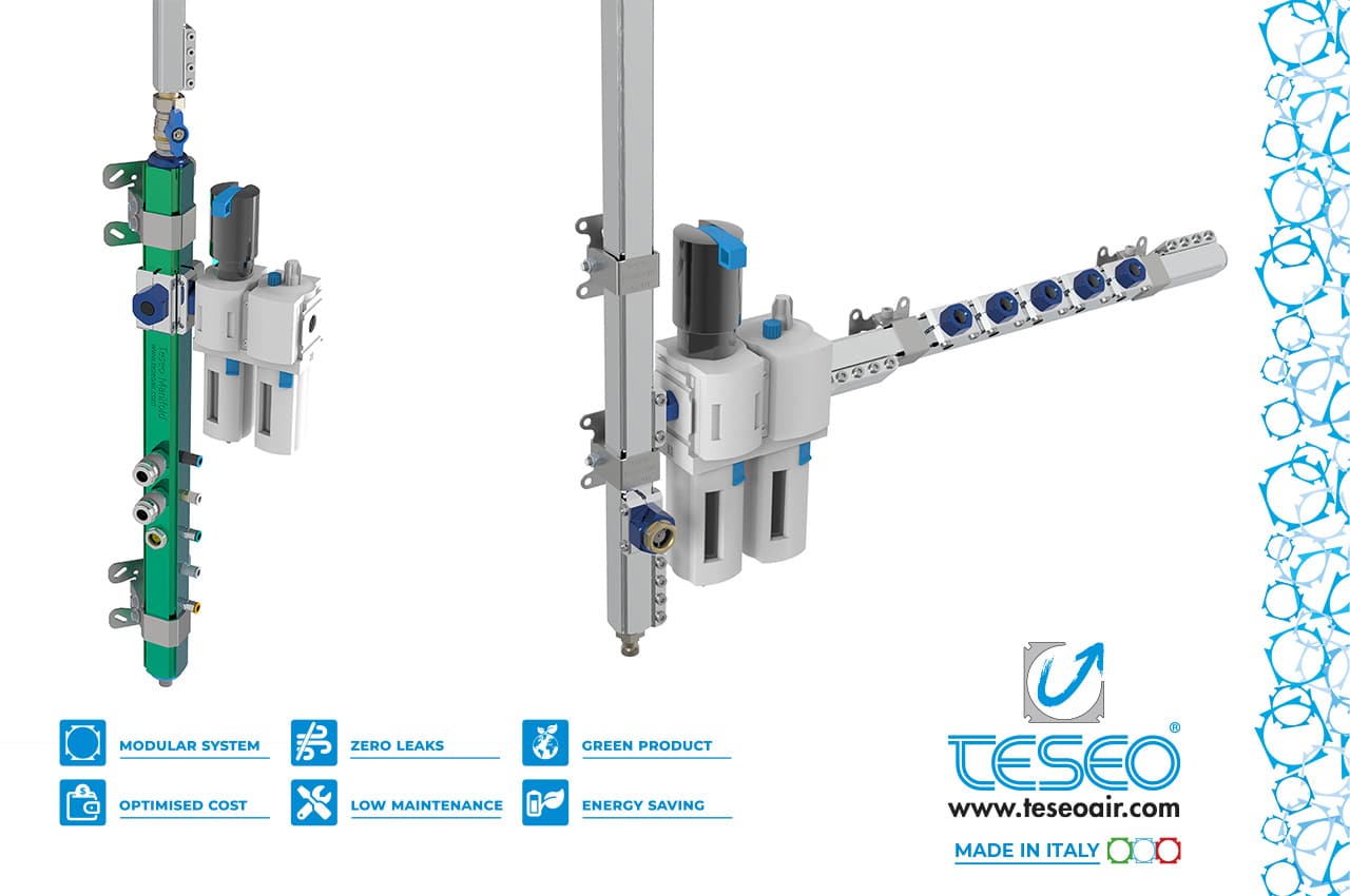SPONSORED. TESEO Products For Compressed Air Distribution ...