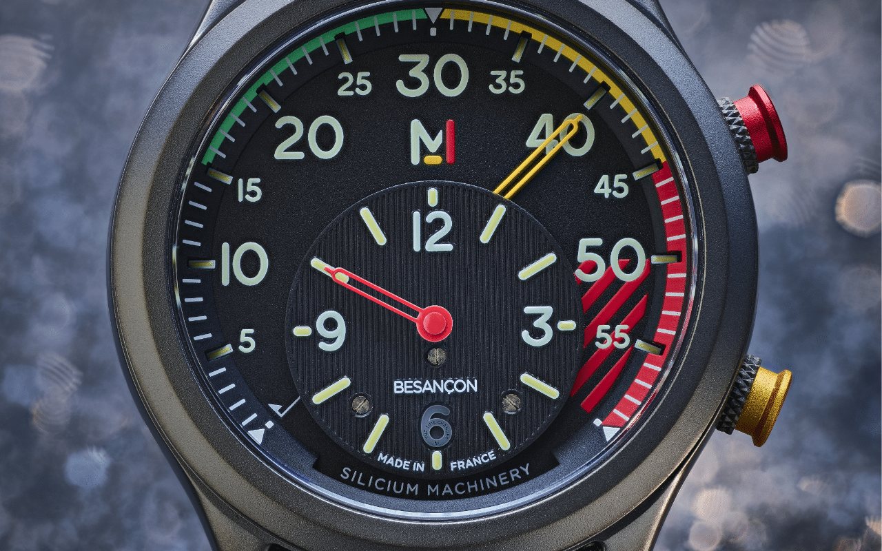 The World’s First Wristwatch Employing Silicon Machinery ...