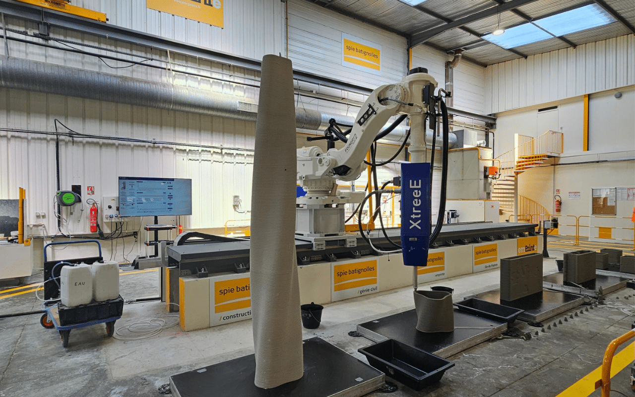 A Tour of SPIE Batignolles' 3D Concrete Printing Workshop