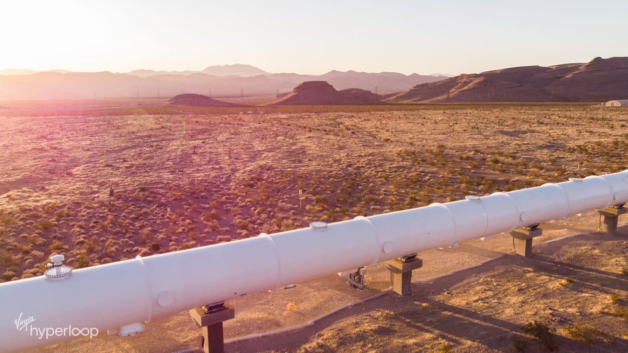 Virgin Hyperloop: First Test Trip With Passengers Successfully ...