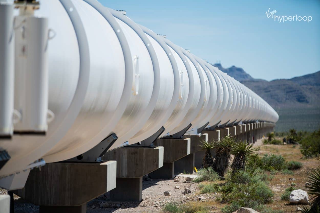 Virgin Hyperloop: First Test Trip With Passengers Successfully ...