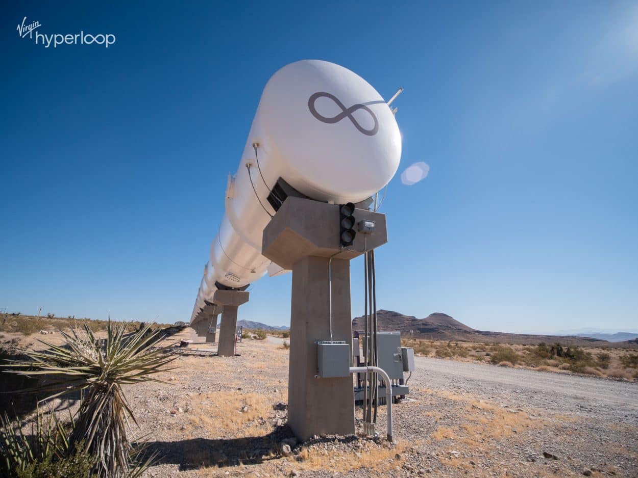 Virgin Hyperloop: First Test Trip With Passengers Successfully ...